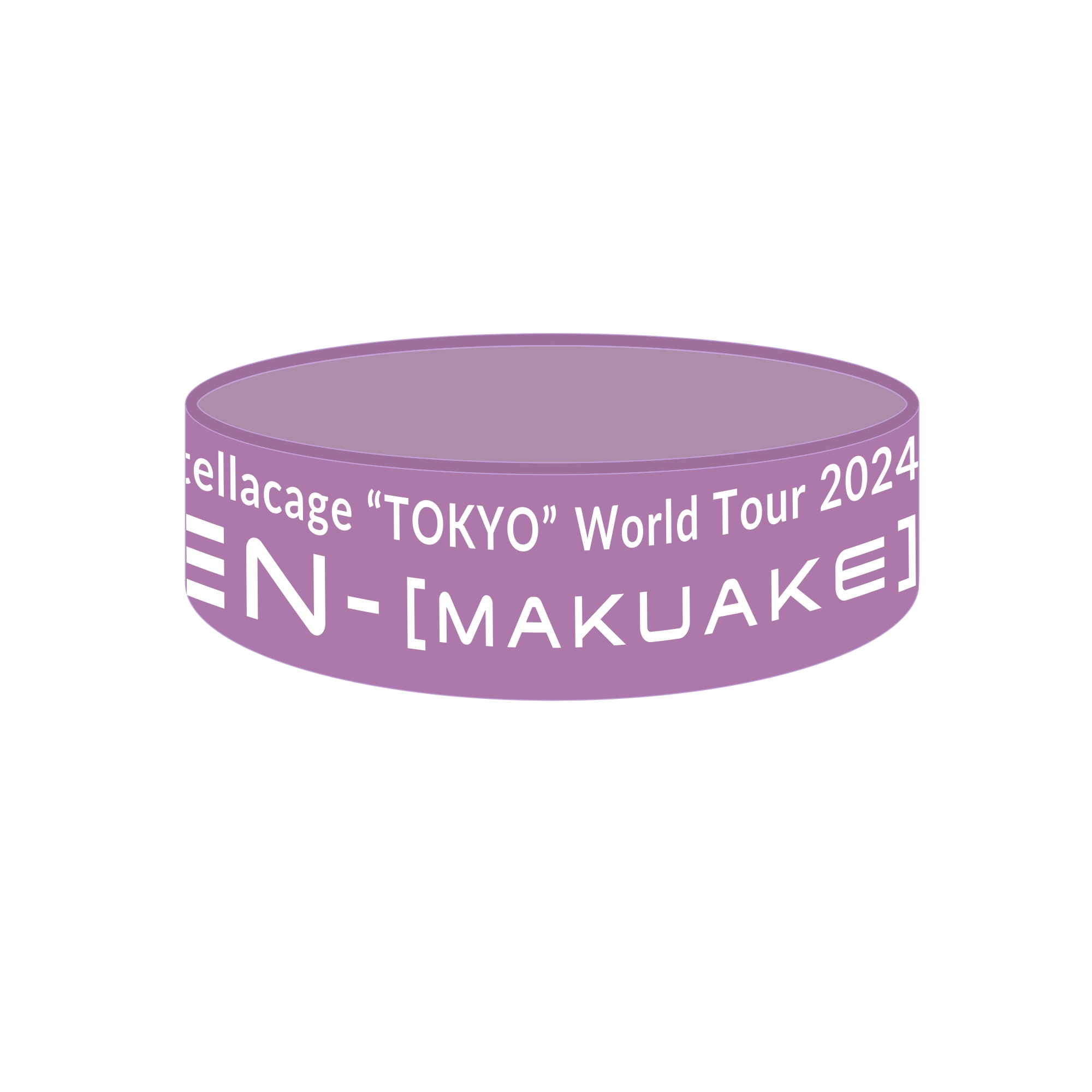 GARNiDELiA premier stellacage “TOKYO” World Tour 2024 -TEN- [MAKUAKE] UV変色シリコンバンド | きゃにめ
